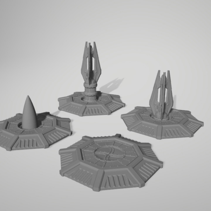3D Printable 5000 RocketBase V2 by Steve Snow