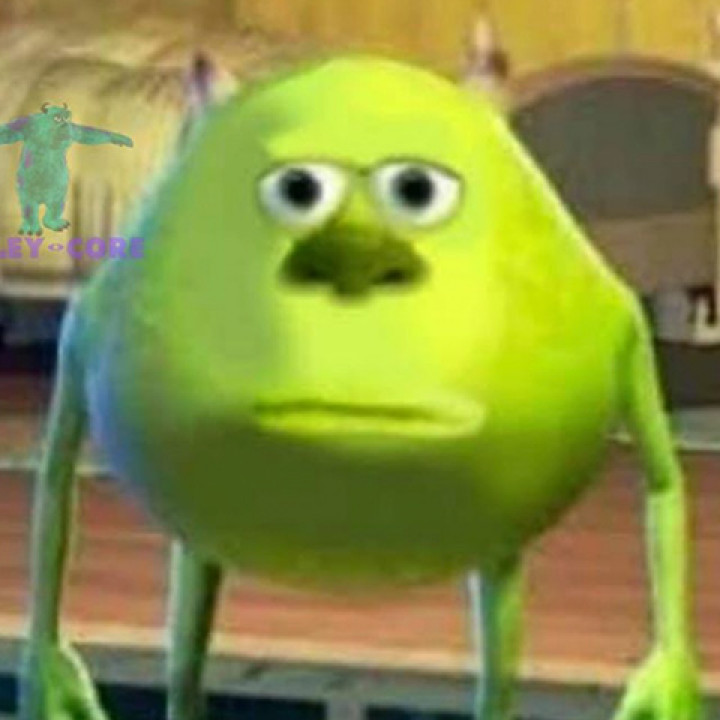 3D Printable Mike sullivan face swap by Brayan Alvarez