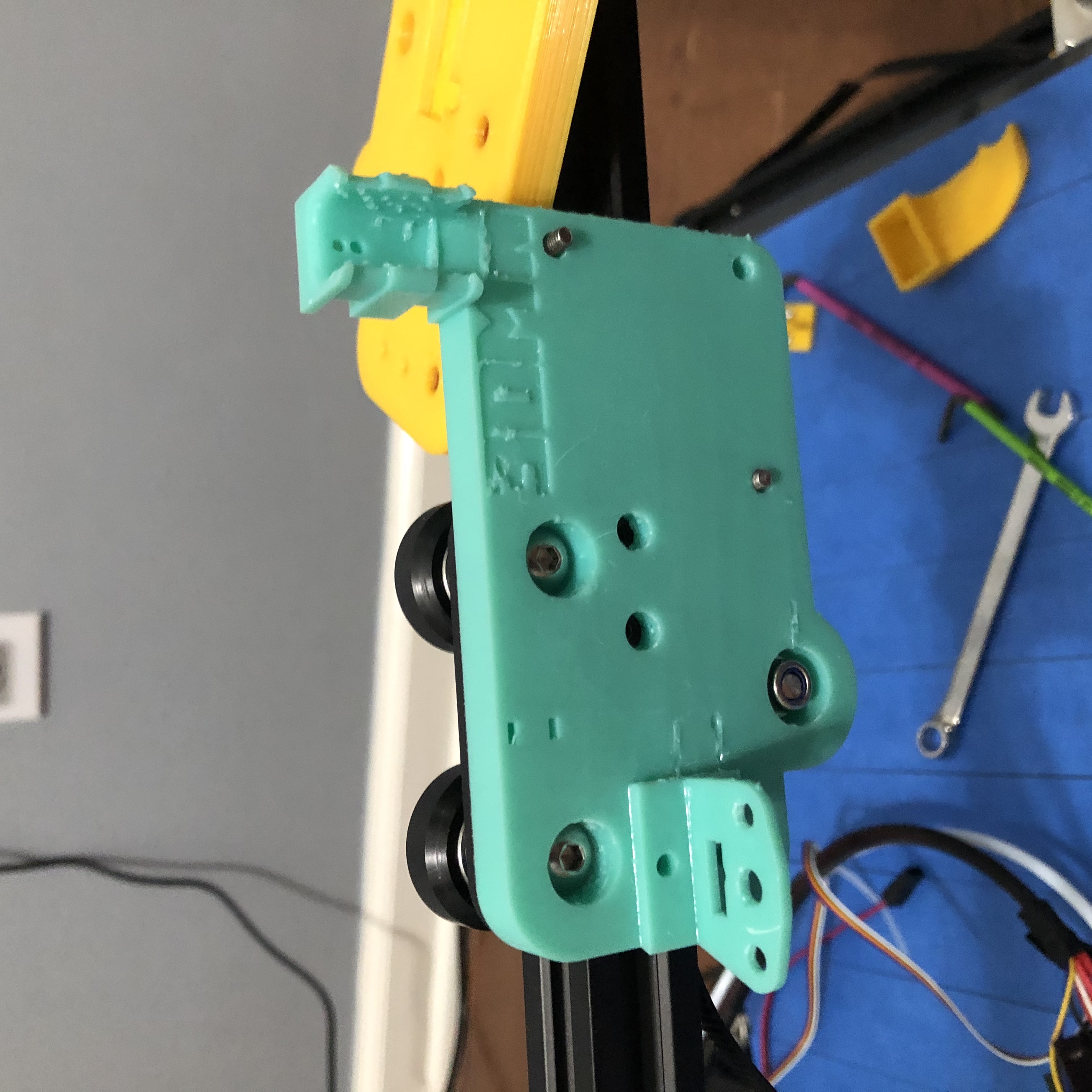 3D Printable Ender 3 E3D Hemera Mount by Joe Casha