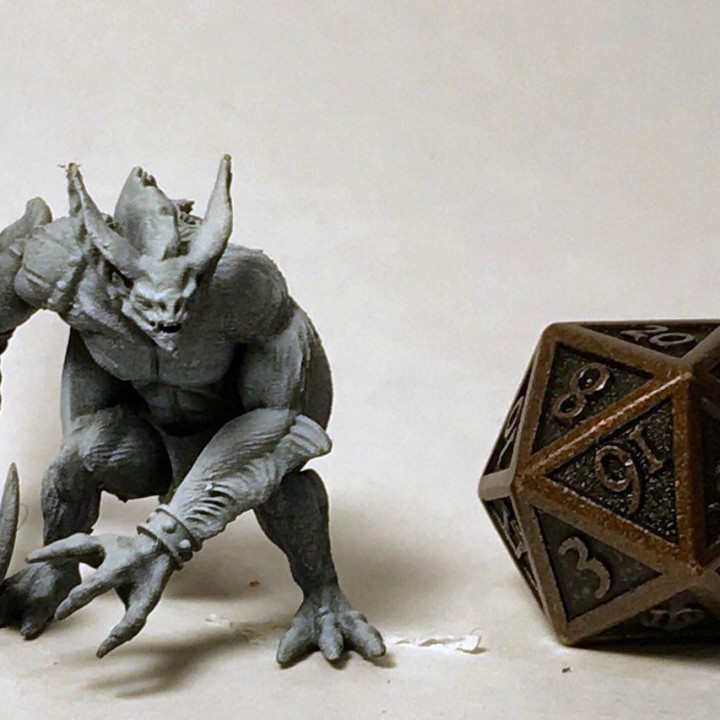 3D Printable Desmodu by GloomyKidMinis