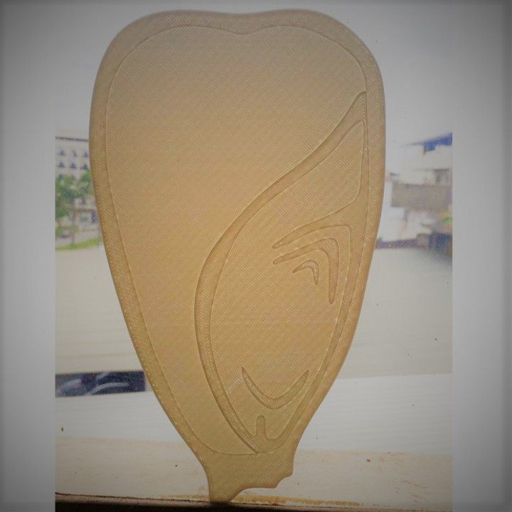 3D Printable One Cotyledon - Monocot by Rafael Cordeiro Vieira