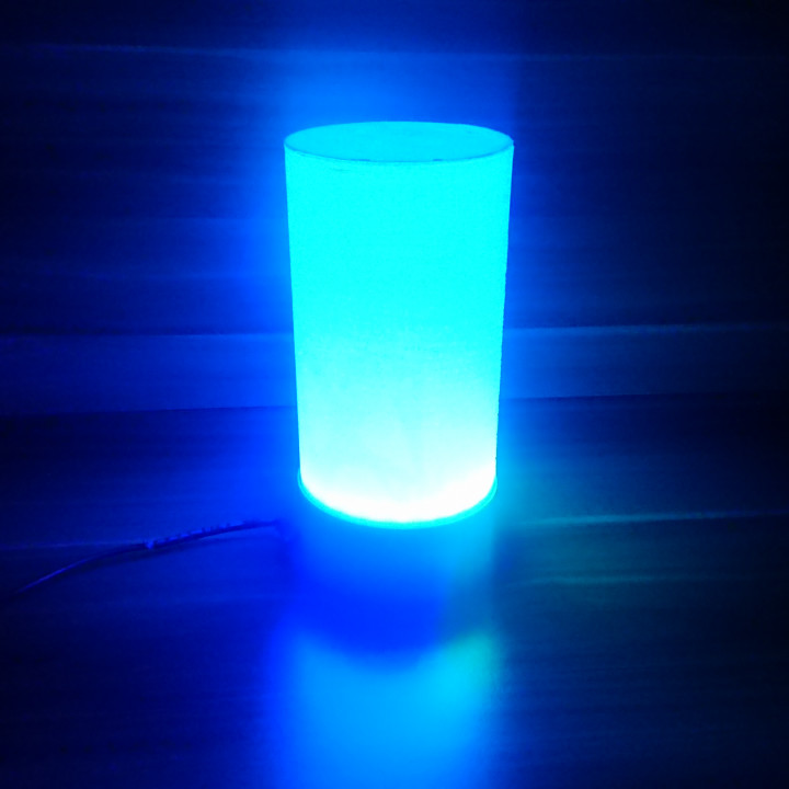 3D Printable RGB NIGHT LAMP by İPUCU
