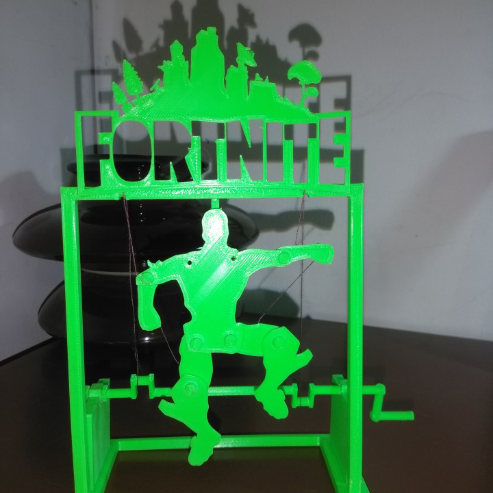 3D Printable Best Mates Fortnite automata #TinkerMechanical by Brayan ...