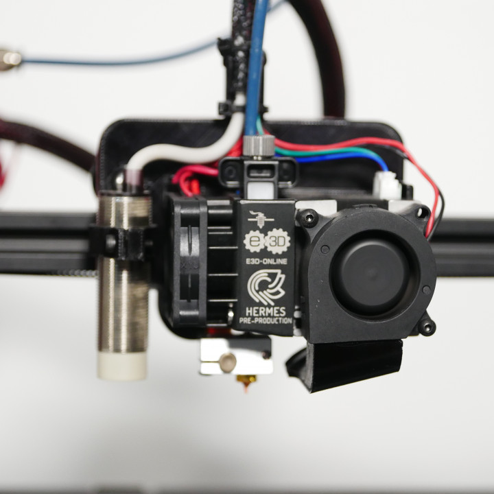 3D Printable E3D Hemera mount for CR-10S Pro and CR-10 Max by Joe Casha