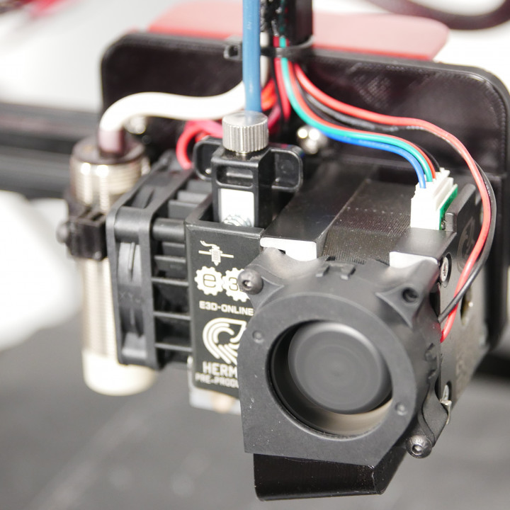 3D Printable E3D Hemera mount for CR-10S Pro and CR-10 Max by Joe Casha