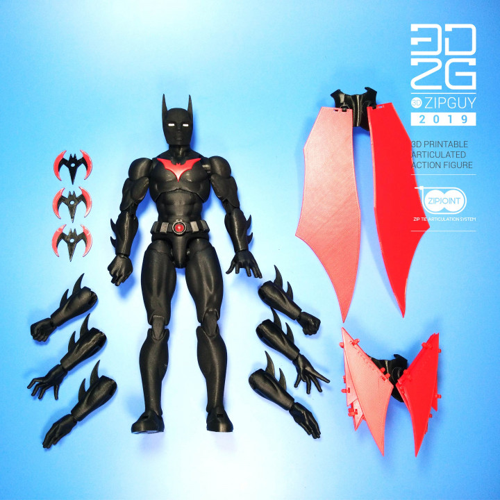 3D Printable Batman Beyond Batarang by vancleefus