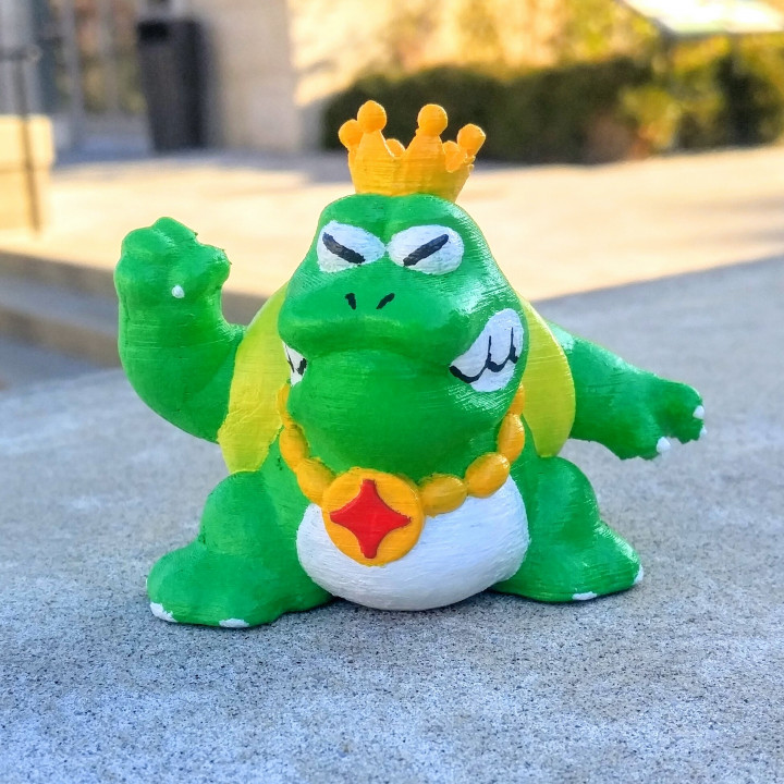 3D Printable Road to 2020: King Wart by Cormac Calcaterra