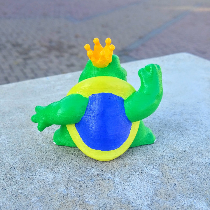 3D Printable Road to 2020: King Wart by Cormac Calcaterra