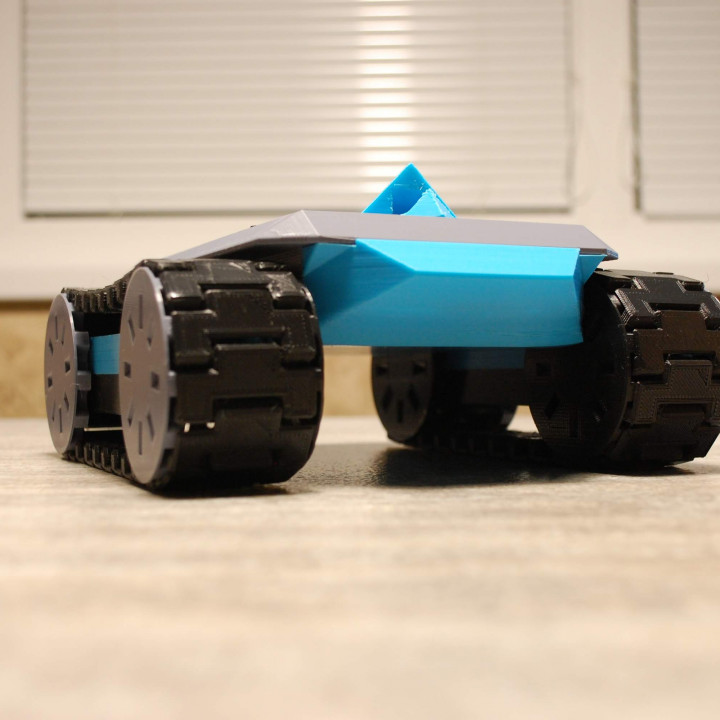 3D Printable Cybertank by Kirill Ilinich
