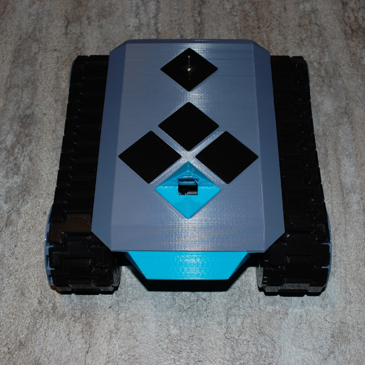 3D Printable Cybertank by Kirill Ilinich