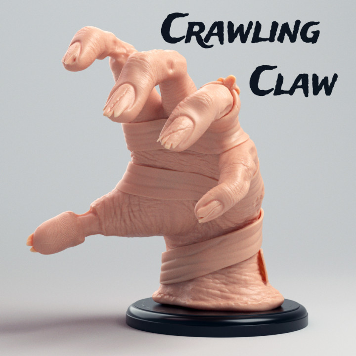 3D Printable Crawling Claw - D&D by NordcraftGames