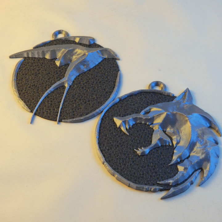 3D Printable The Witcher medallions (TV series) by Jukka Seppänen