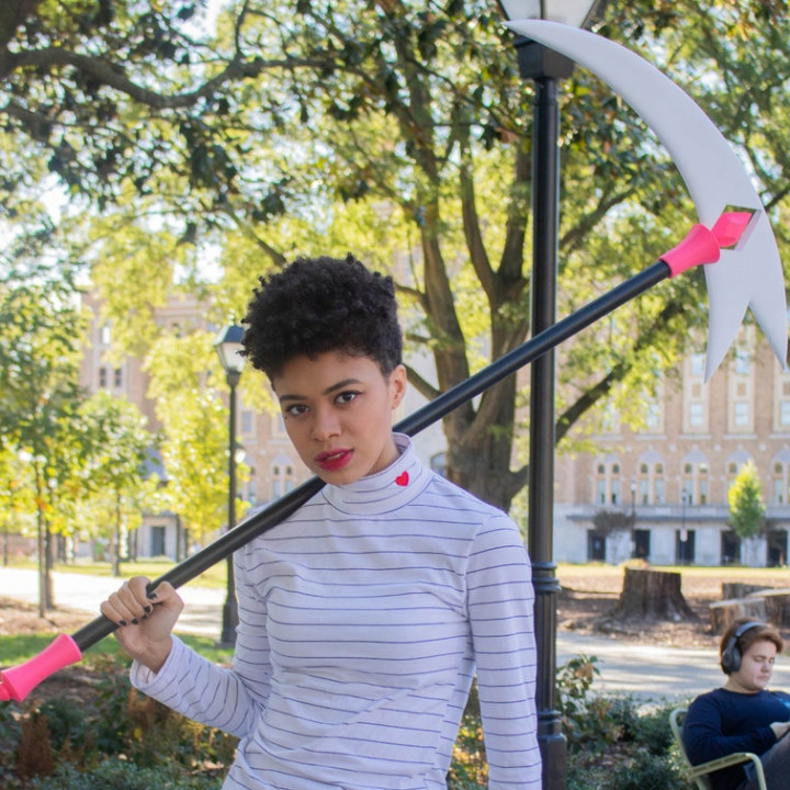 3D Printable Spinel's Gem Rejuvenator Scythe From Steven Universe: The ...