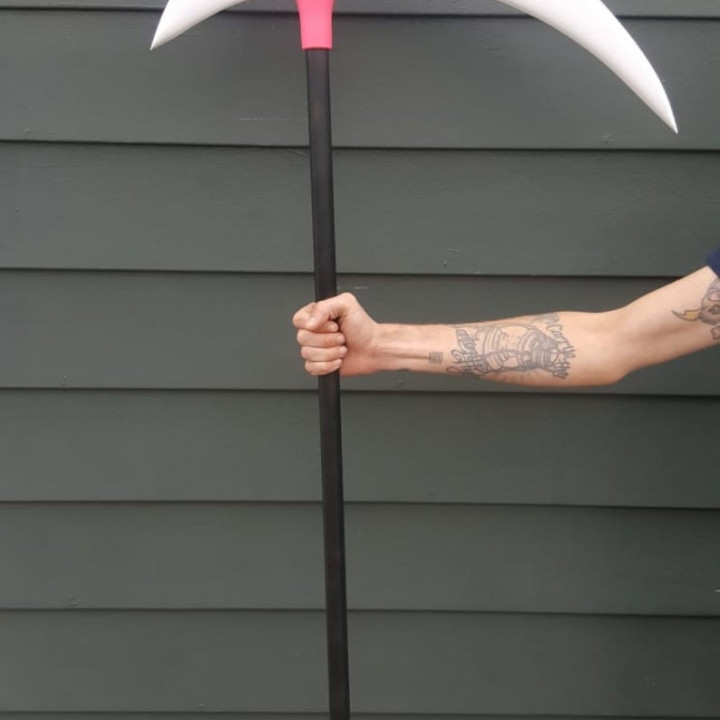 3D Printable Spinel's Gem Rejuvenator Scythe From Steven Universe: The ...