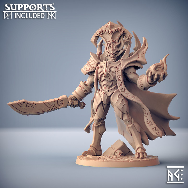 3D Printable Ossarnus the Sarcophagus Guardian by Artisan Guild