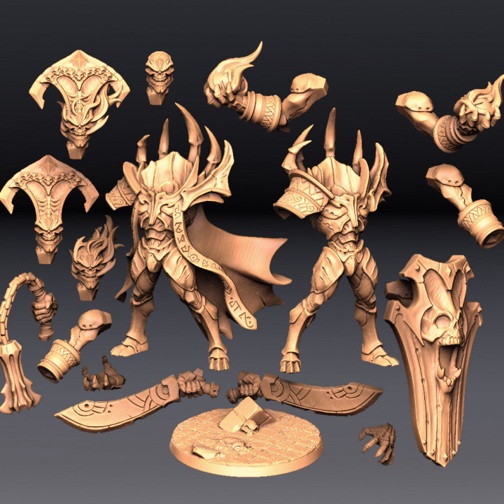 3D Printable Ossarnus the Sarcophagus Guardian by Artisan Guild