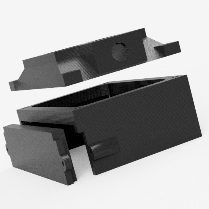 3D Printable HEPA + Charcoal Filter Housing For Fume Extraction by Kris ...