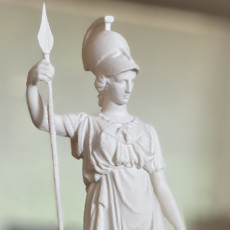 3D Printable Minerva by Crawford Art Gallery