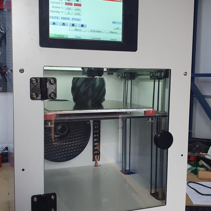 3D Printable CorEssentials CoreXY 3D printer by Maximilian N