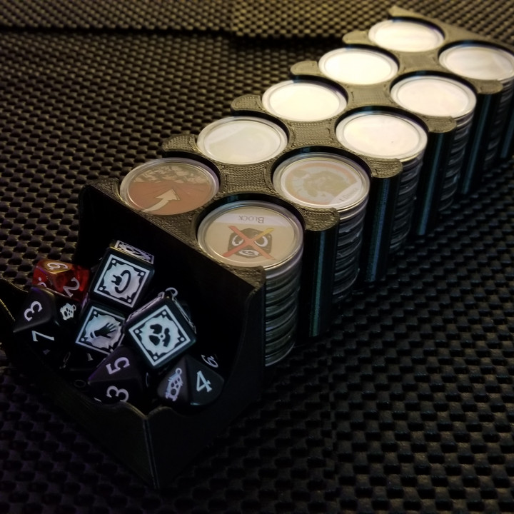 3D Printable Kingdom Death - Box Organizer, Token Trays, Extras by None ...