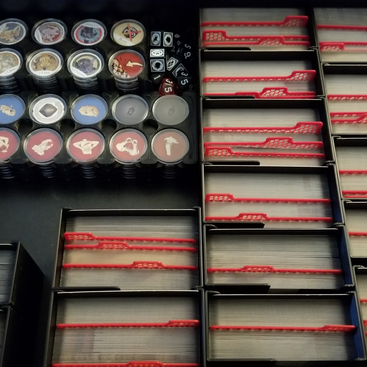 3D Printable Kingdom Death - Box Organizer, Token Trays, Extras by None ...