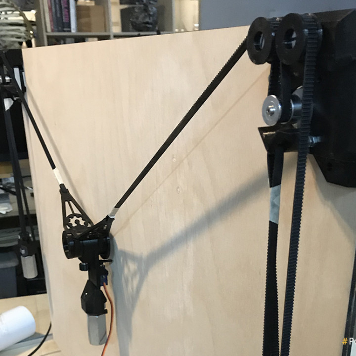 3D Printable Polargraph - Drawing machine by In Dialog