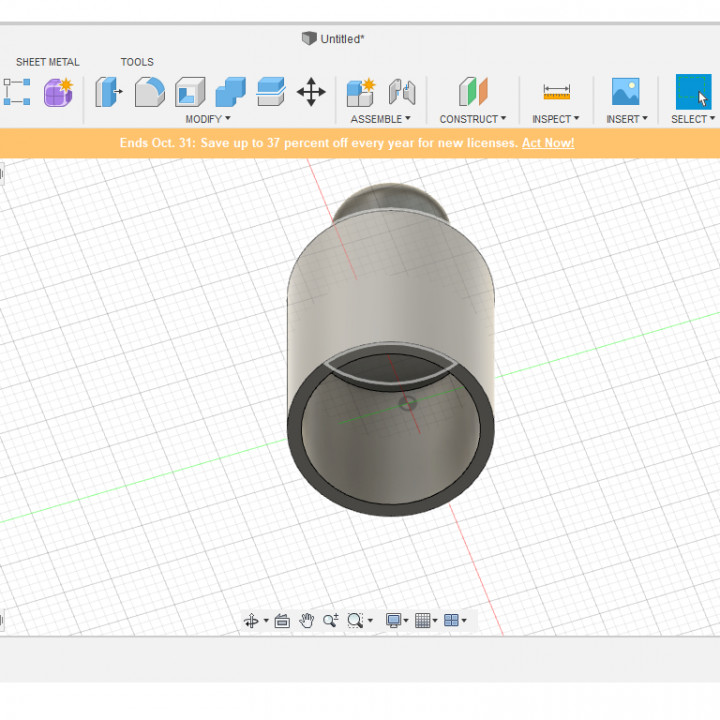 3D Printable Car plug for 12V auxiliary power outlet by medyk3D