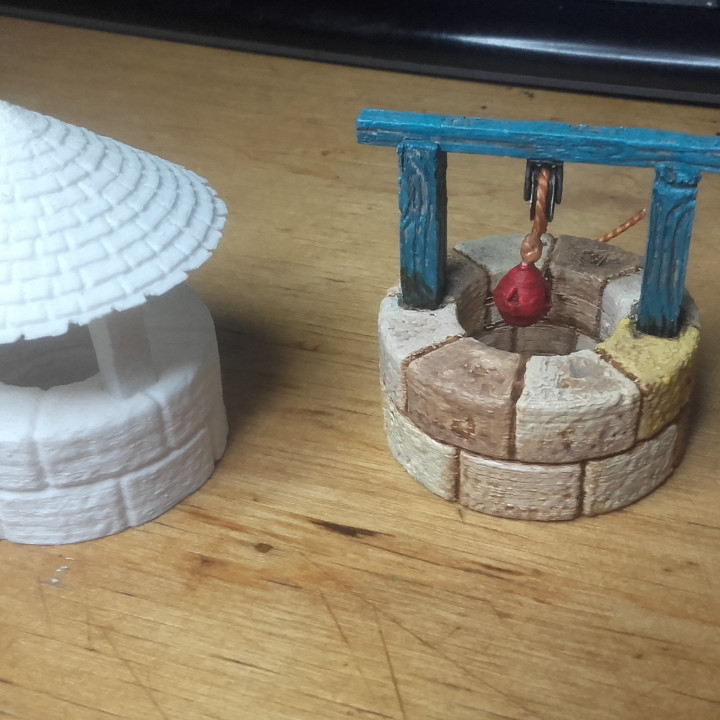 3D Printable The water well by TheGoodBrick