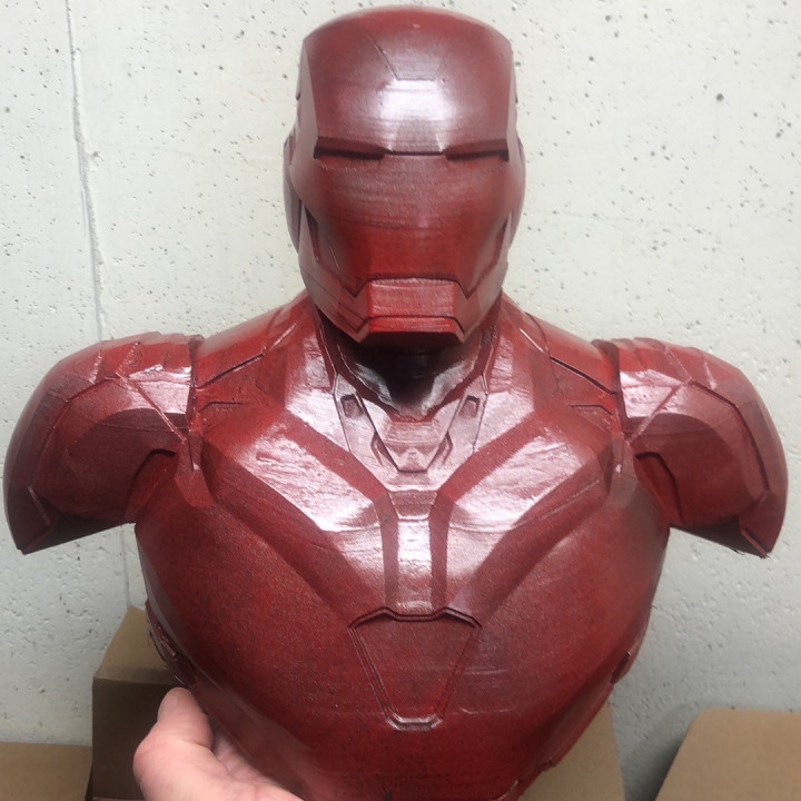 3D Print of Mark 85 Bust - Iron Man by brittangolden1