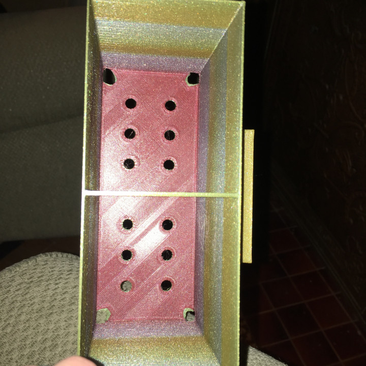 3D Printable Silverware holder for a dish drainer by Hannah Getschman