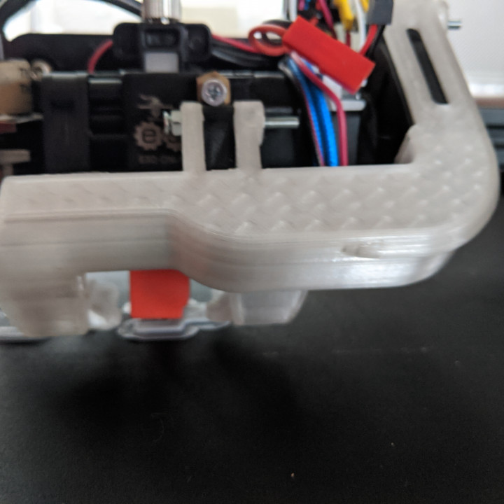 3D Printable Hemera base by 3DM with merged EZABL-mount by Joey Plukaard