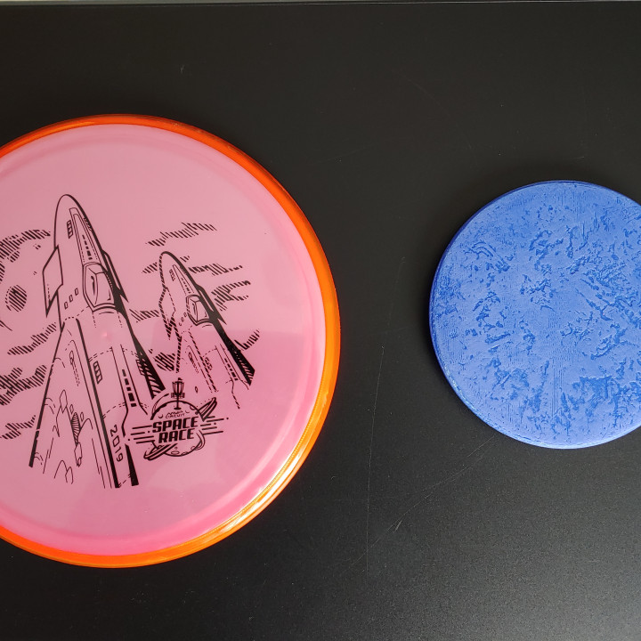 3D Printable Disc Golf Midrange Disc by Nate