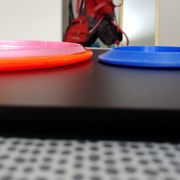 3D Printable Disc Golf Midrange Disc by Nate
