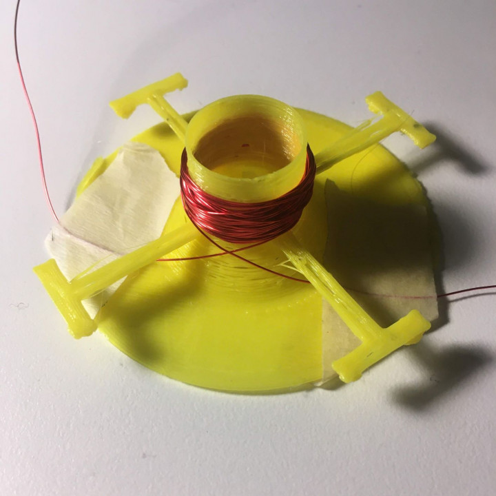 3D Printable 3-D Printable Speaker by Benjamin