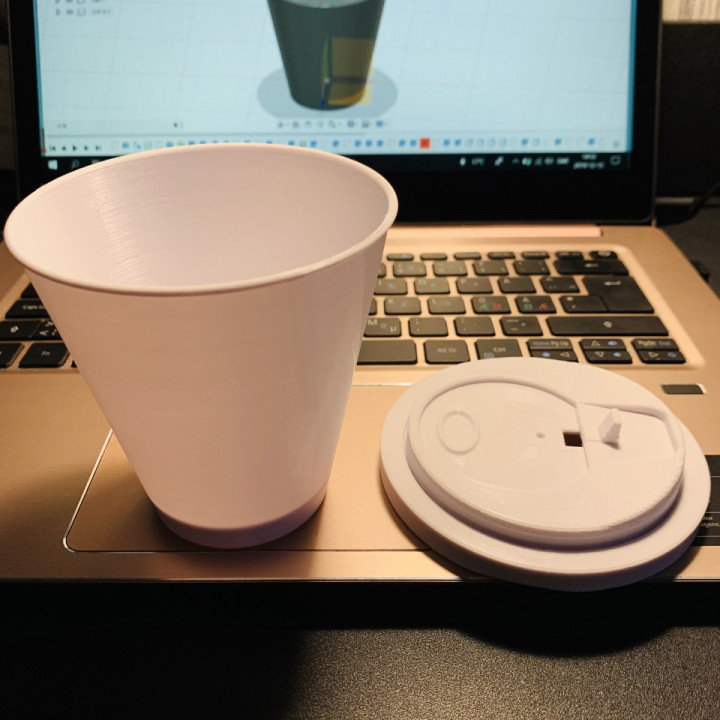 3D Printable Coffee cup by Alex X