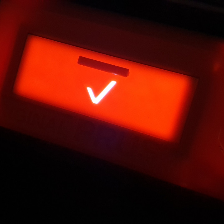 3D Printable Prusa i3 MK3 screen cover by Inglord