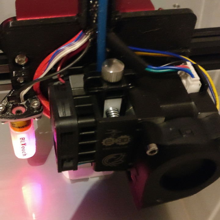 3D Printable CR-10 Max Hemera mount by Merijn van Mourik