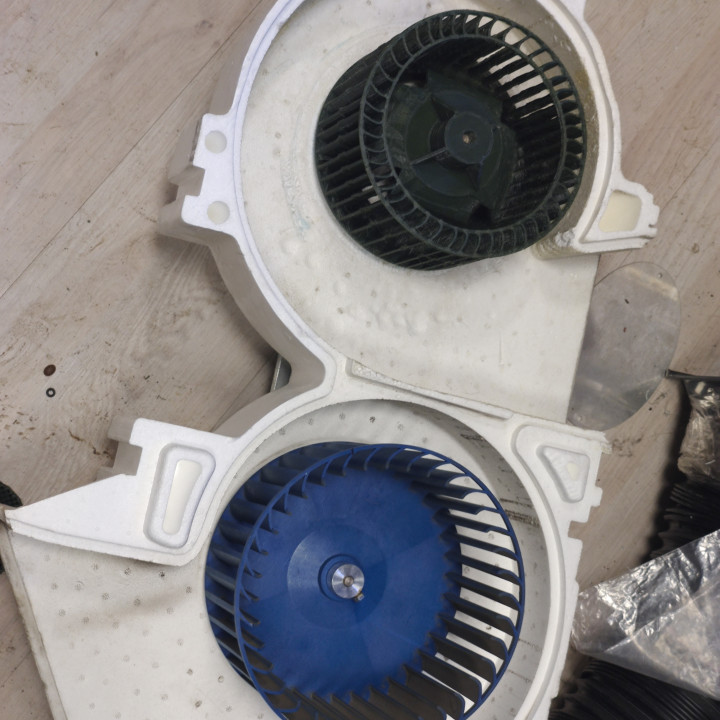 3D Printable AC Bork y501 cooling fan by Артем Варзонов