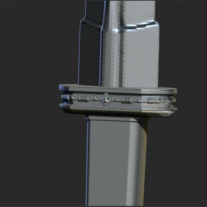 3D Printable sword by Marco Coddura