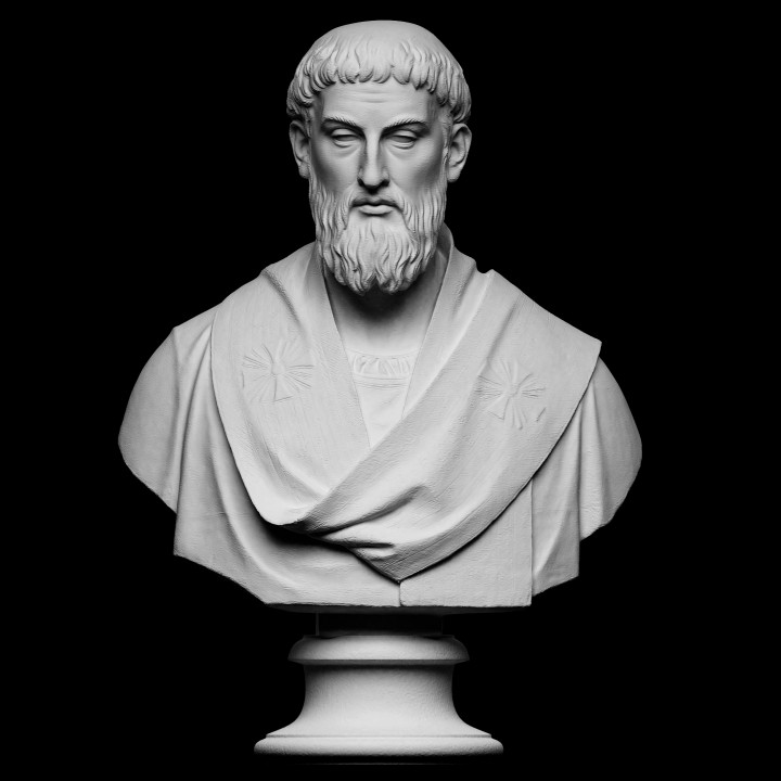 3D Printable Saint Apollinaris by Thorvaldsens Museum