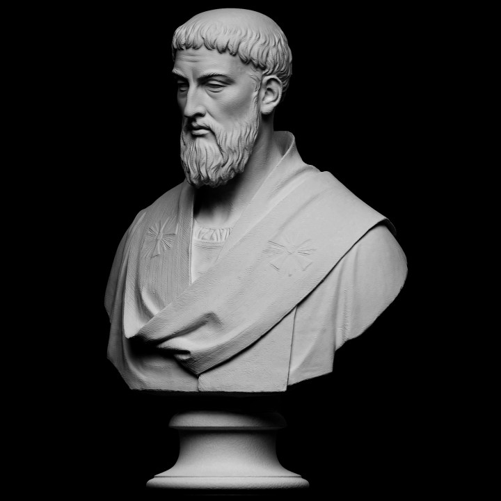 3D Printable Saint Apollinaris by Thorvaldsens Museum