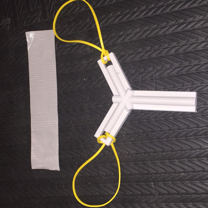3D Printable Tim’s reinforced Slingshot V2 (original files) by Tim Postma