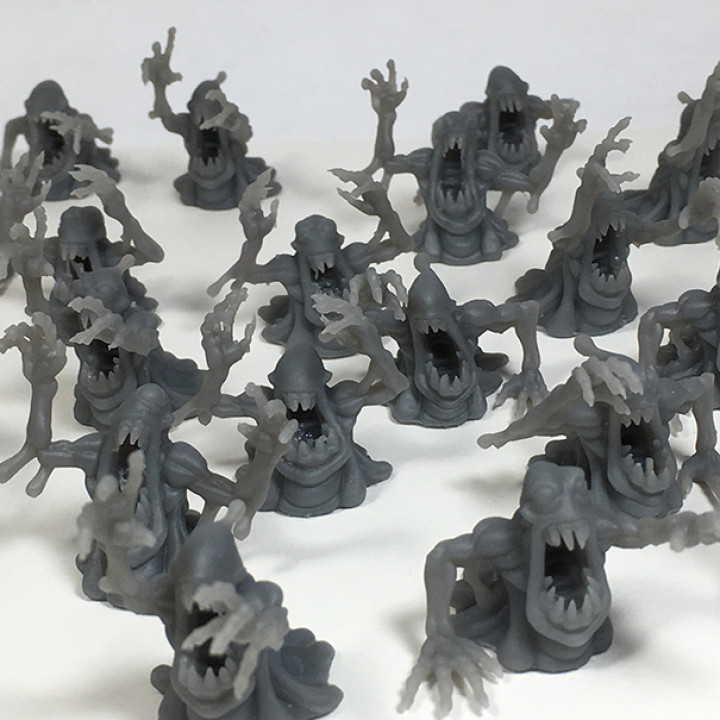 3D Printable Ectomorph Monster Figure - Wretched Soul (sample) by ...