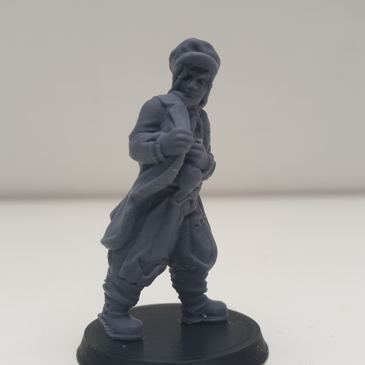 3D Printable Underground's people Set by Vae Victis Miniatures