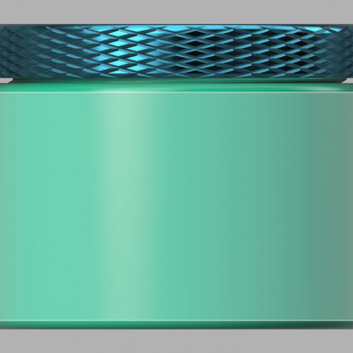 3D Printable Round Container (optimized) by Tuan Le