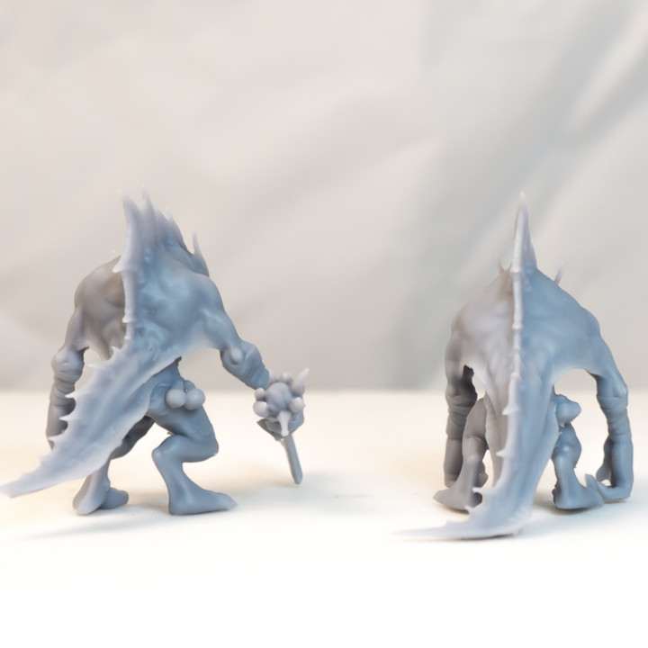 3D Printable Fishmen - DnD Characters - 3 Poses by DCA Tabletop