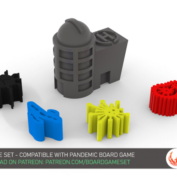 3D Printable Pig meeple game token for Board games by BoardGameSet