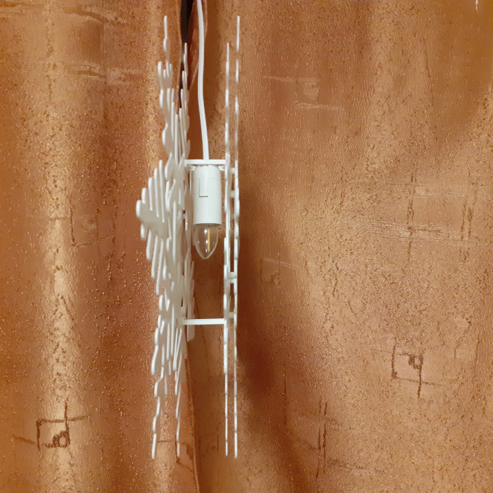 3D Printable Big shining snowflake by Jan Kafka