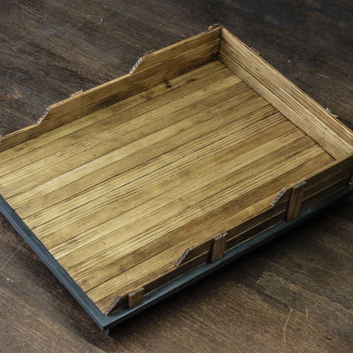 3D Printable Flatbed for Rc4wd TF2 by RC Nerds