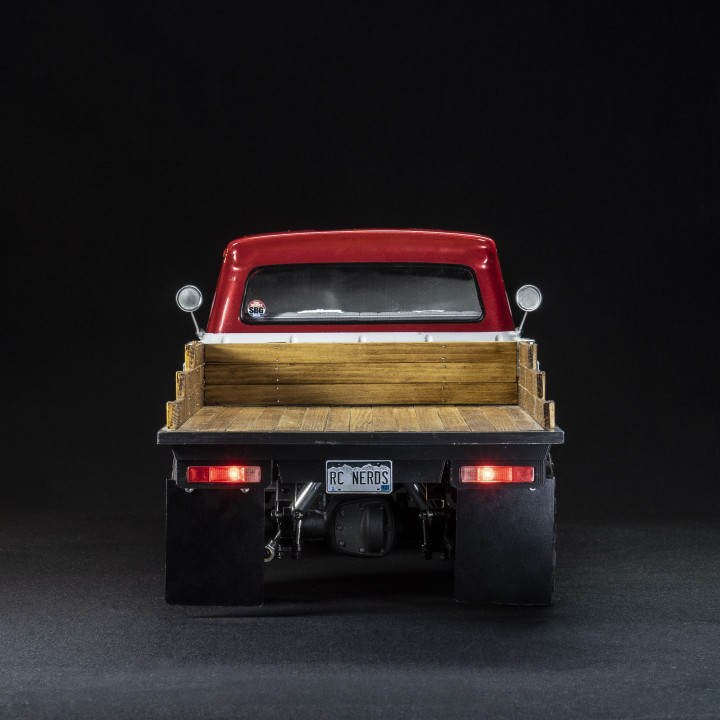 3D Printable Flatbed for Rc4wd TF2 by RC Nerds